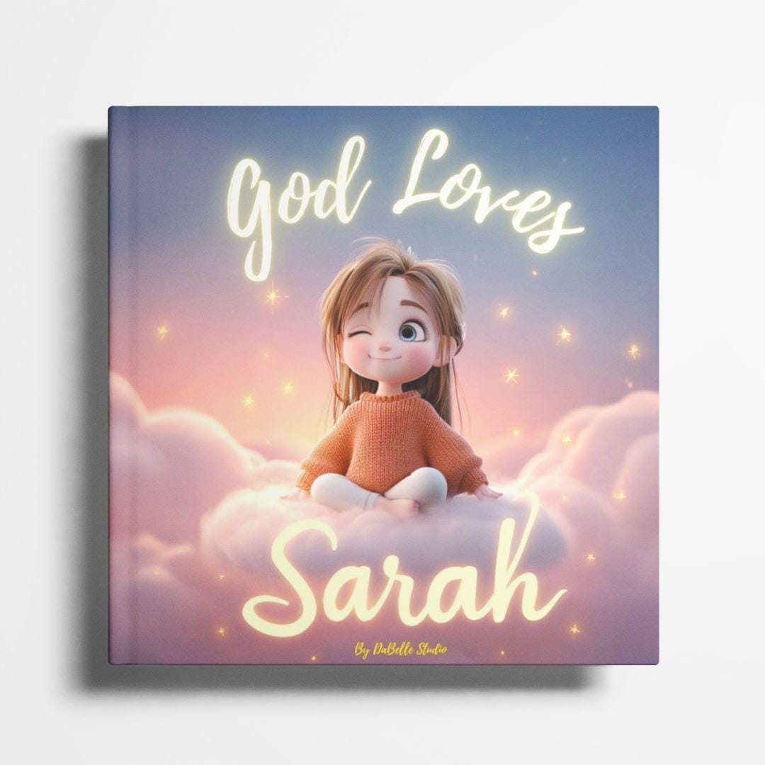 Personalized Christian Children’s Book, Custom Name and Illustration ...