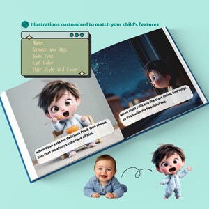 Personalized Christian Children’s Book, Custom Name and Illustration ...
