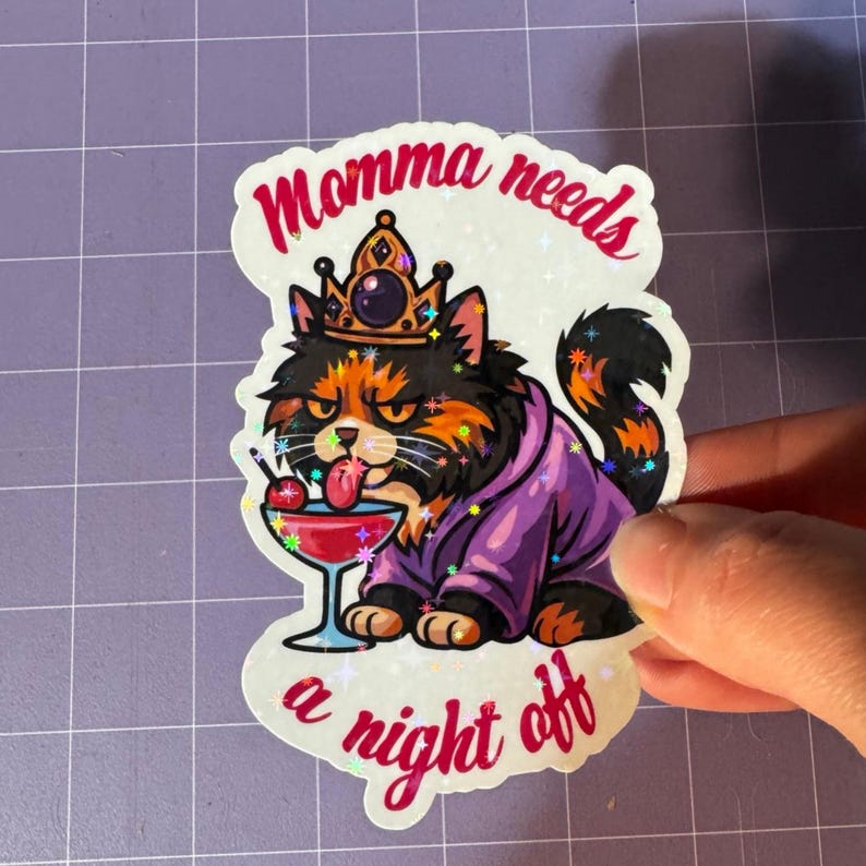 Princess Donut Sticker: Dungeon Crawler Carl, "momma Needs A Night Off ...