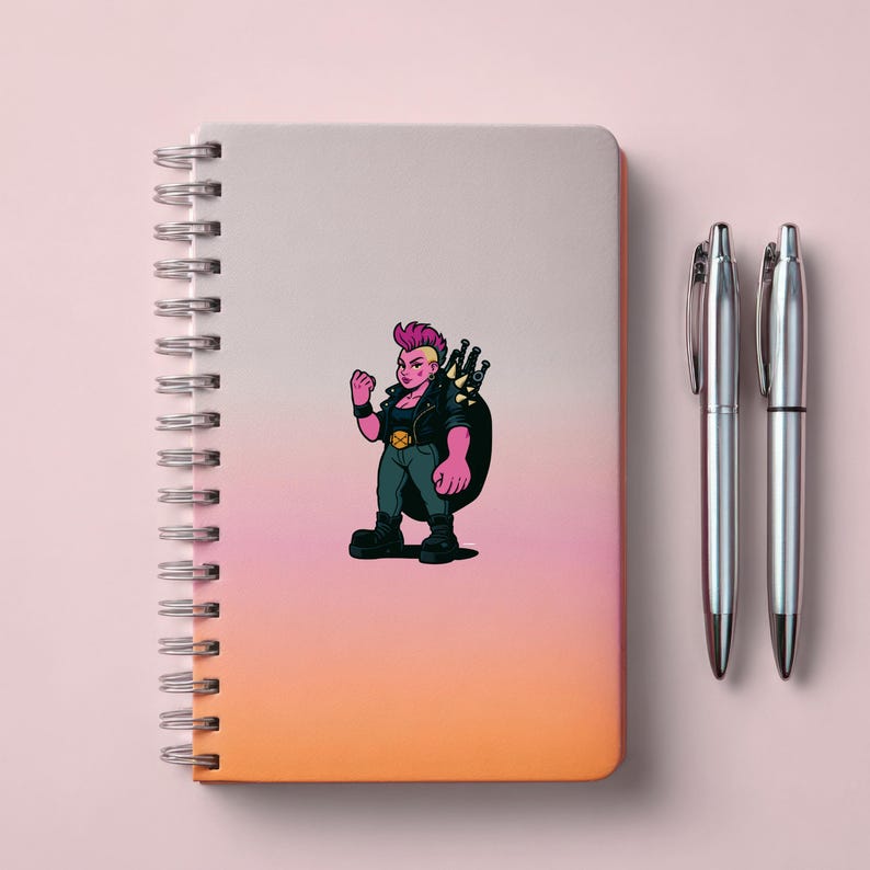 Katia Grim Sticker: Dungeon Crawler Carl Fan Art, Holographic Vinyl ...