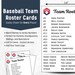Editable Baseball Lineup Card Template | Canva PDF | Youth Baseball ...