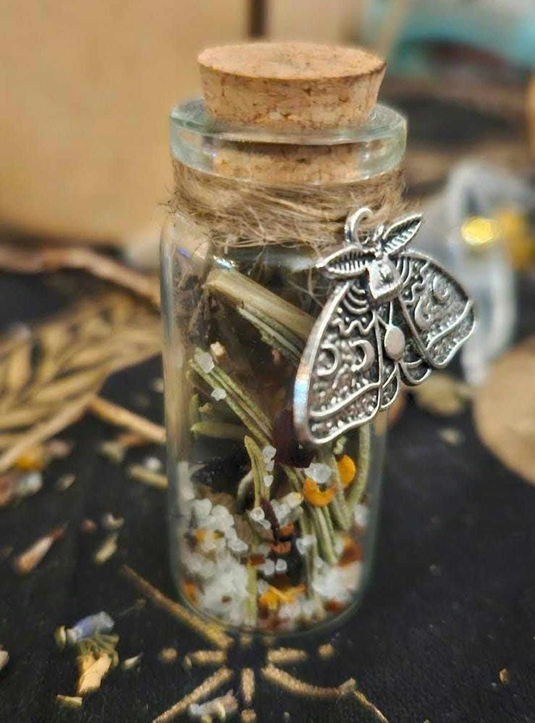 Circle of Salt: Protection Ritual Kit | Spell Vial + Candle ...