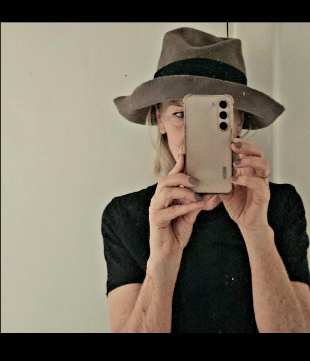 Seagreen Squashed Peachbloom Hat With Vintaged Grosgrain - Etsy