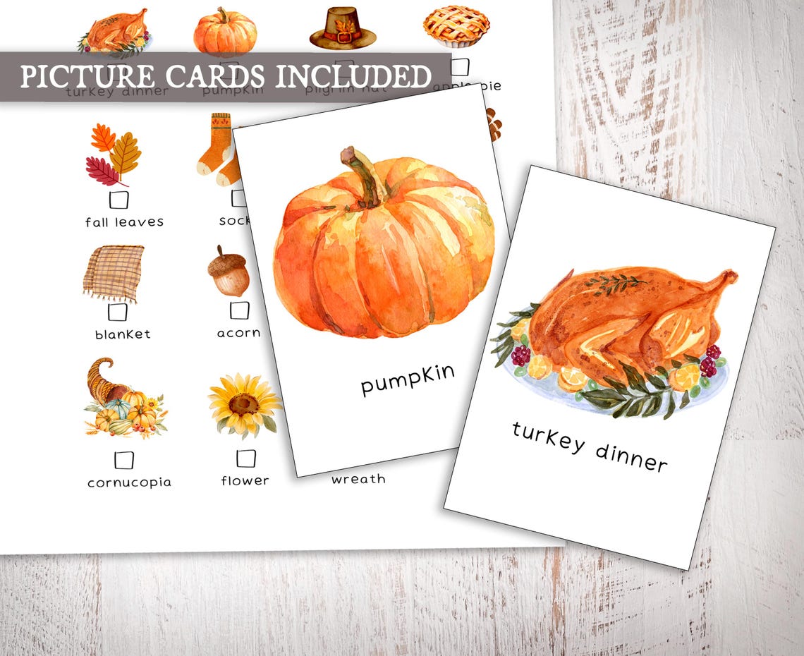 Thanksgiving Scavenger Hunt, Funny Family Thanksgiving Game, Printable ...