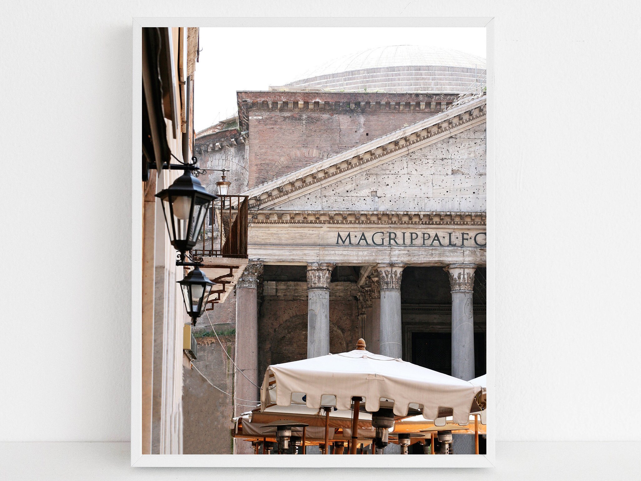 Pantheon Rome Italy Photography Print - Architecture Photograph ...