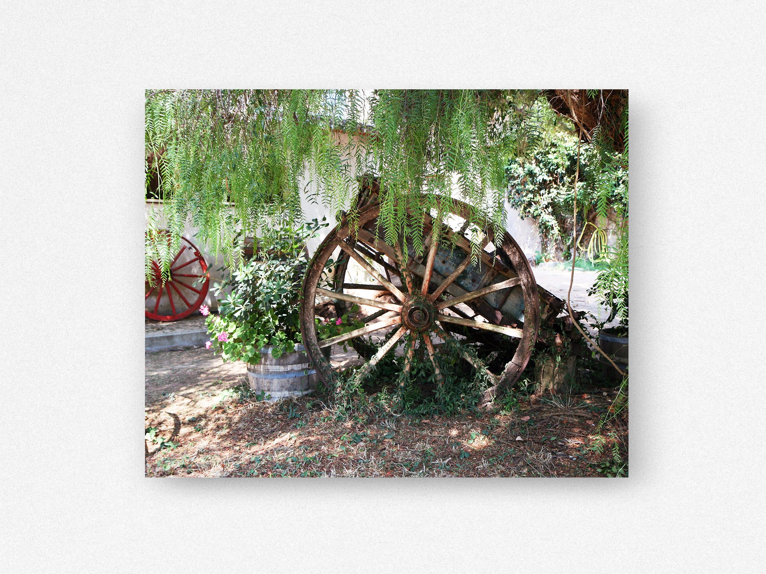 Wagon Wheel Art
