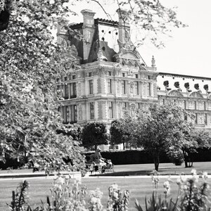 Black and White Paris Three Print Set - French Wall Art - Parisian ...