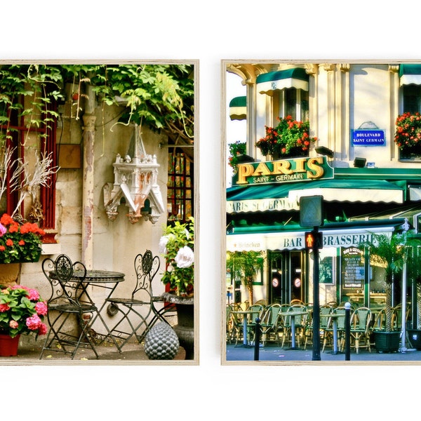 French Cafe Art - Etsy