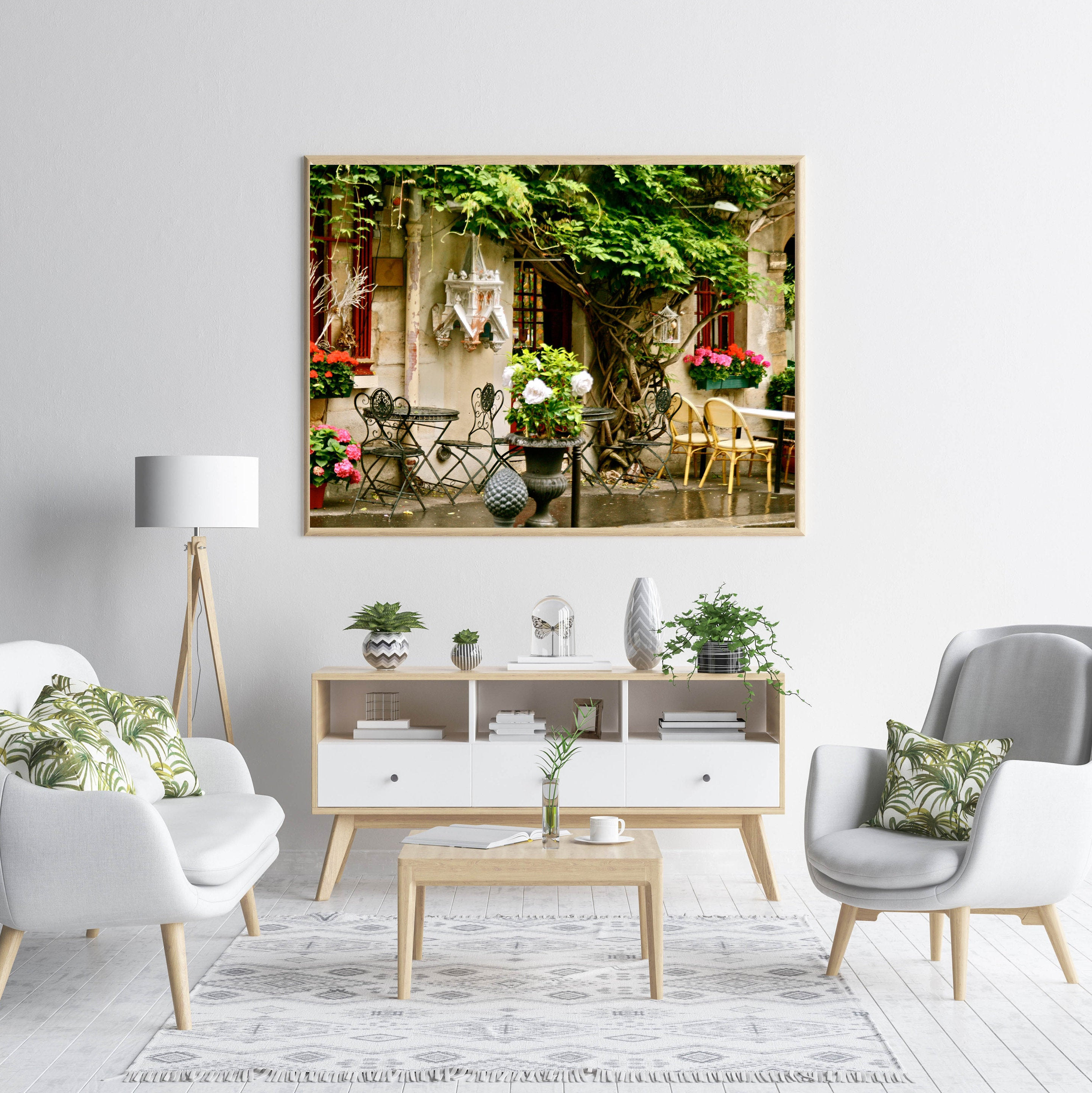 Paris Cafe Print, Au Vieux Paris, Cafe Wall Art, French Cafe, Paris ...