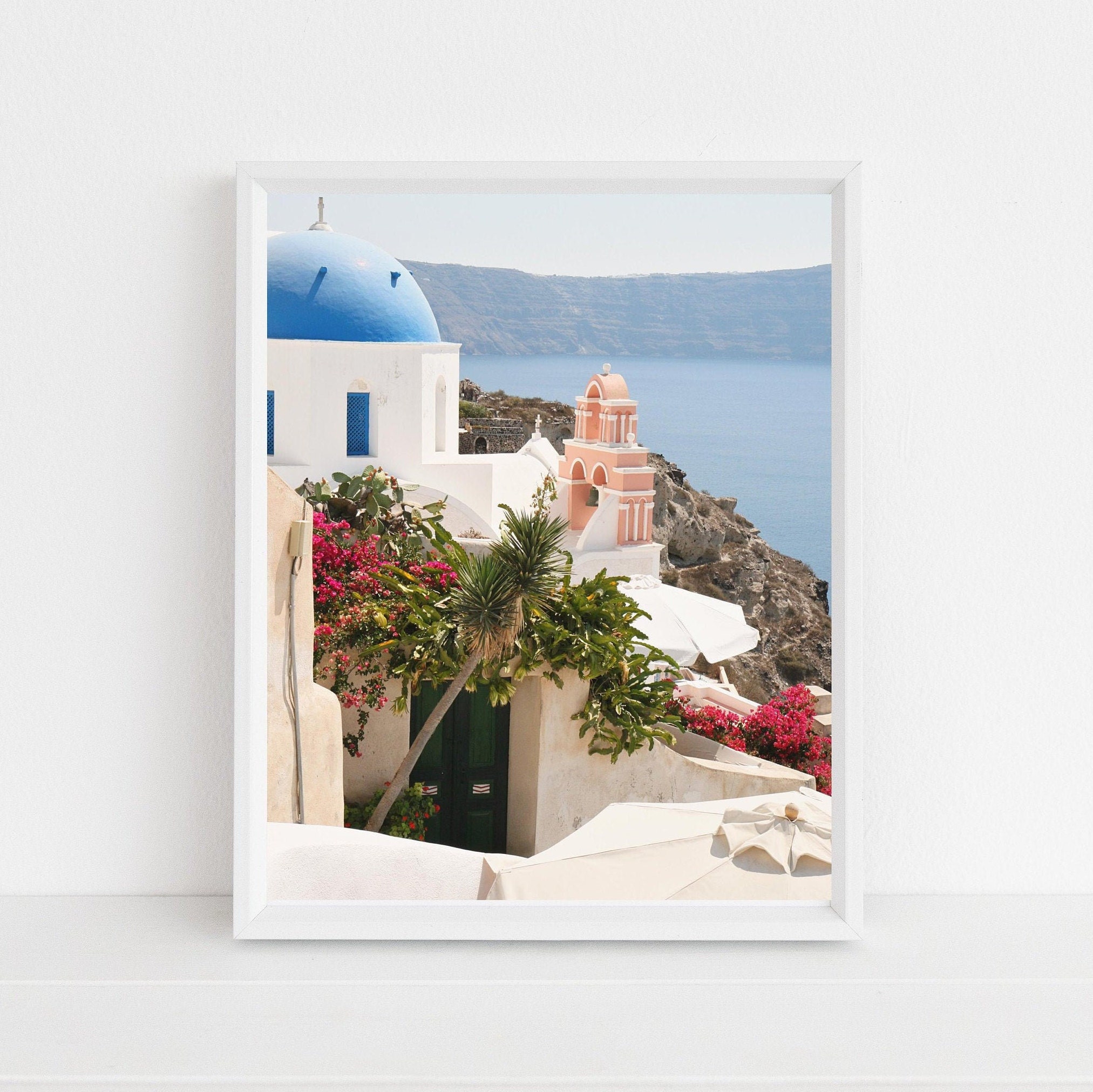 Santorini Greece Print - Oia Photography - Greek Islands Photo - Travel ...