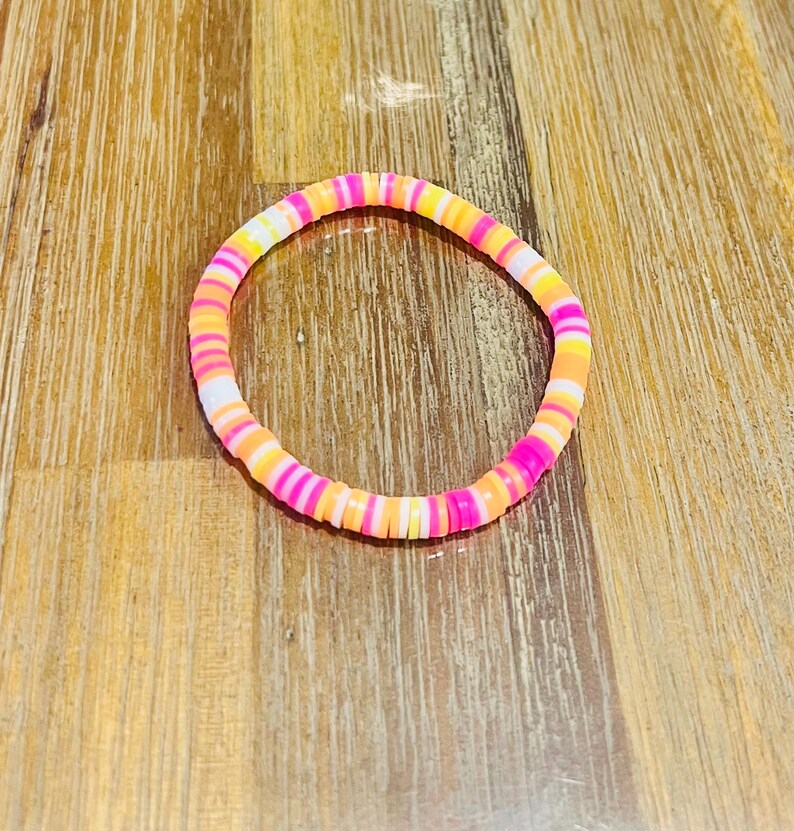 Pink Lemonade Bracelet - Etsy Australia