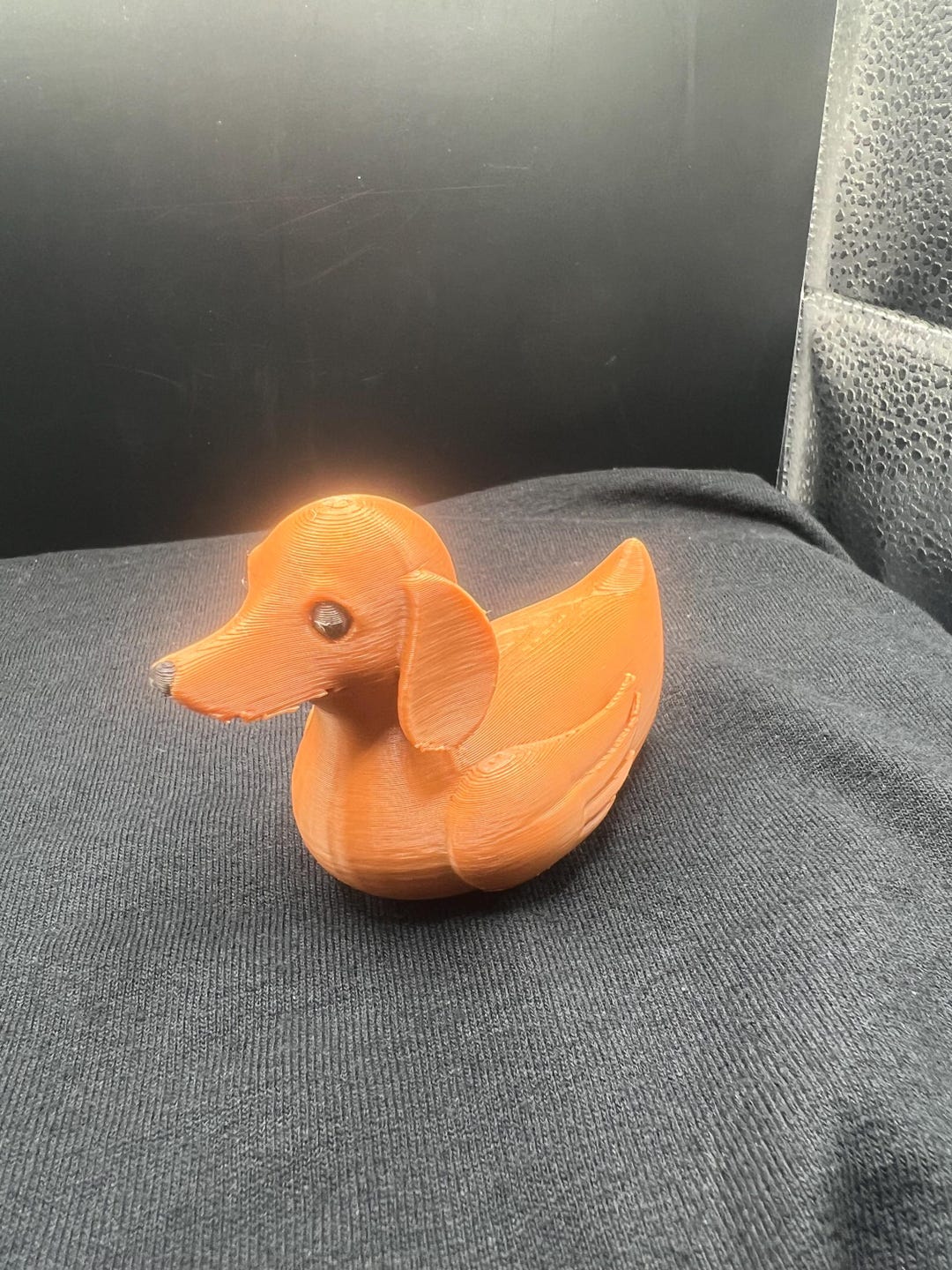 3D Printed Dachshund Ducky Dog, Whimsical Collectible - Etsy