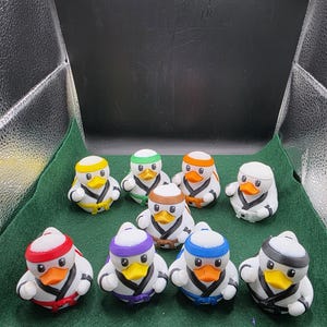 Quack Chop Karate Duck – Belt Color Rank Collectible Gift Item - Etsy