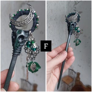 Handcrafted Druid Hair Stick: Pagan Elven Hair Jewelry - Etsy