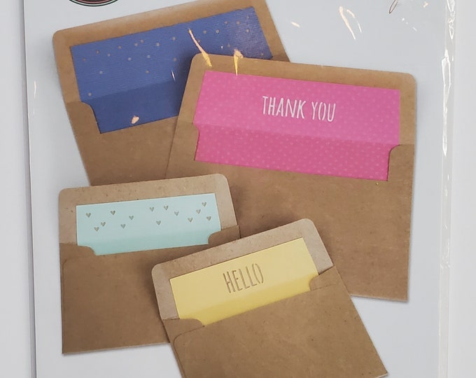 Sizzix Thinlits Die Set ENVELOPE LINERS & SENTIMENTS Dies, Set Number ...