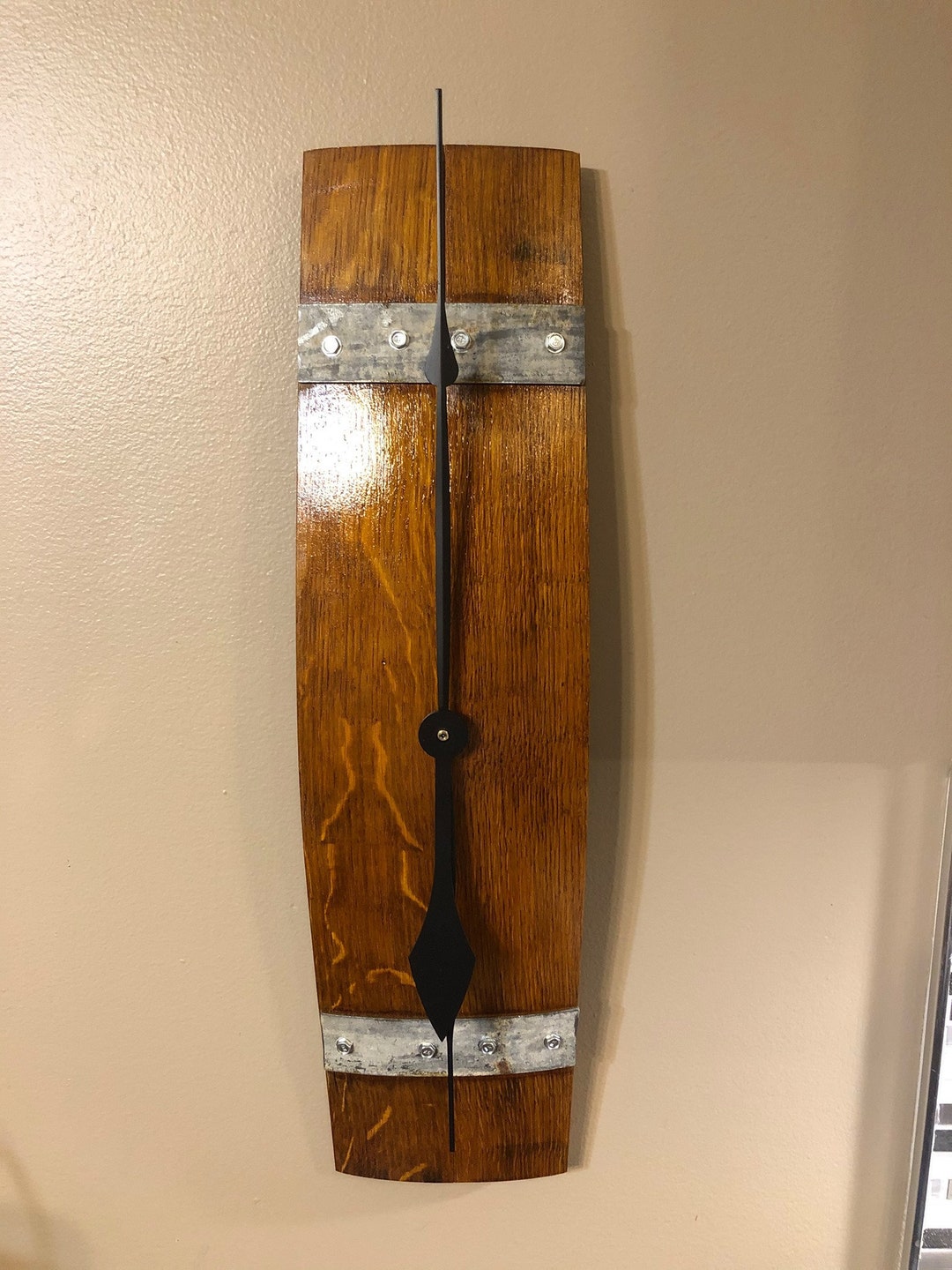 Wine Stave Clock - Etsy