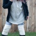 White Stag Over the Knee Boot Cuffs - A Knitting Pattern - Etsy