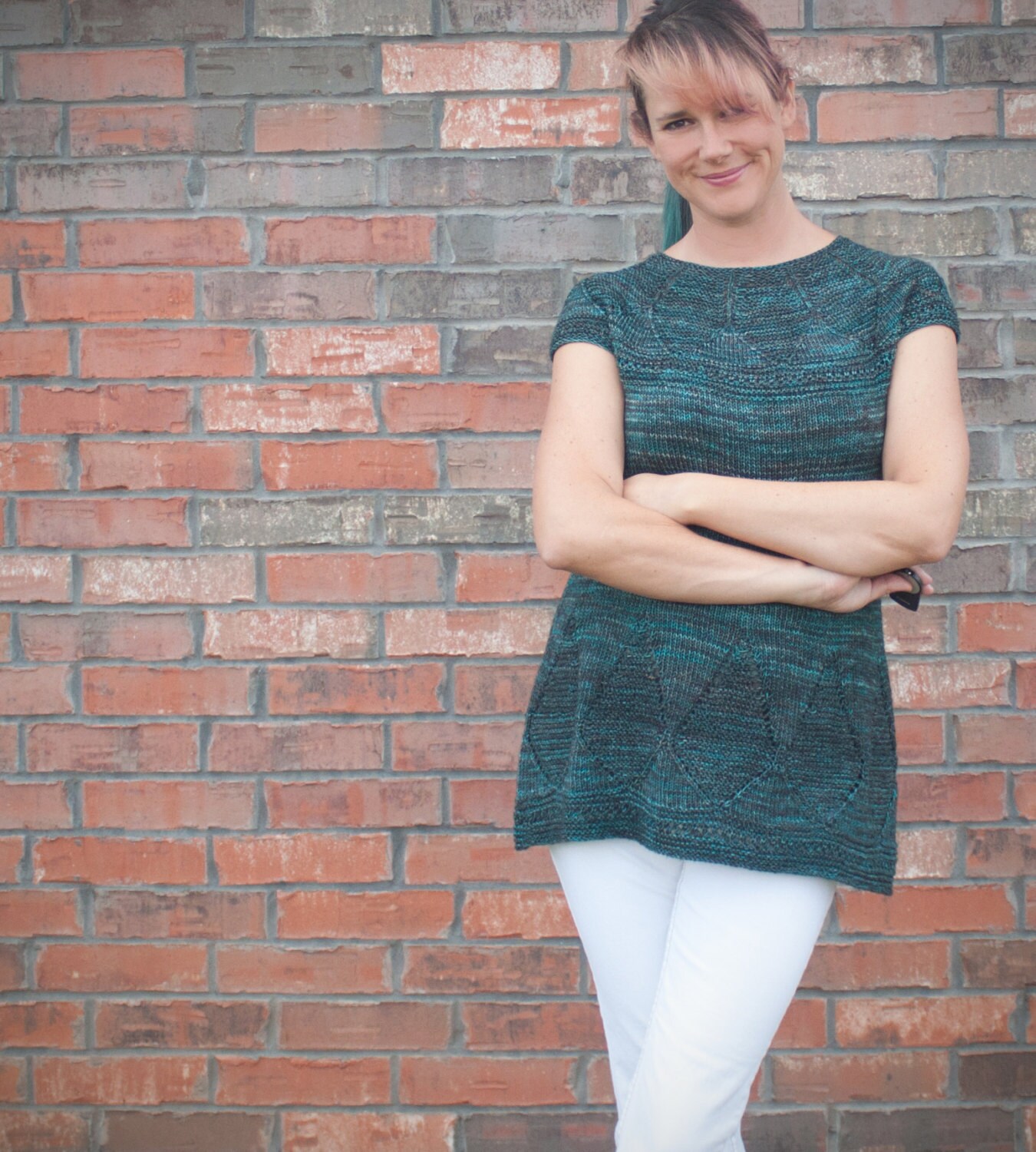 Regatta Cap Sleeve Sweater A Knitting Pattern | Etsy