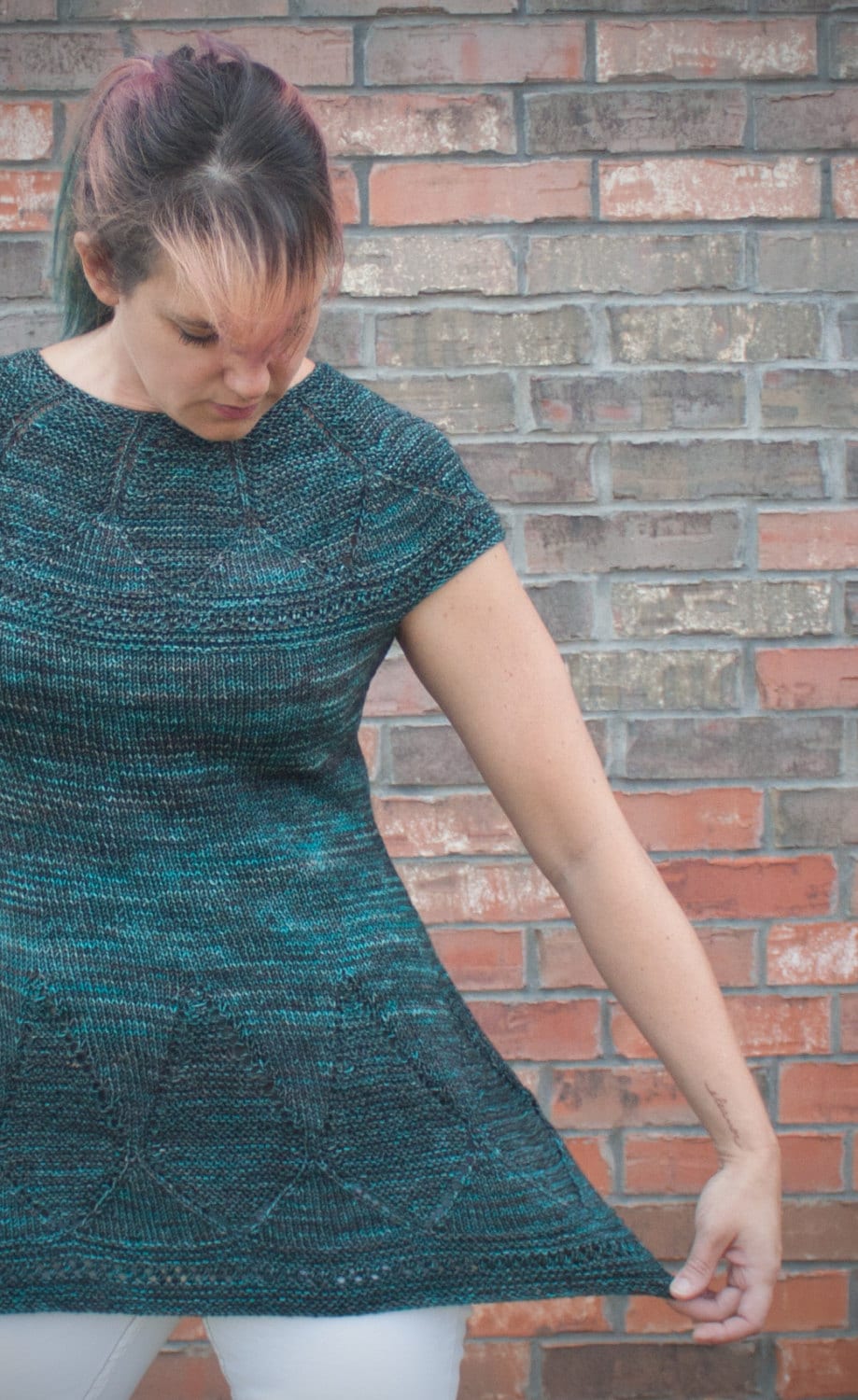 Regatta Cap Sleeve Sweater - A Knitting Pattern - Etsy