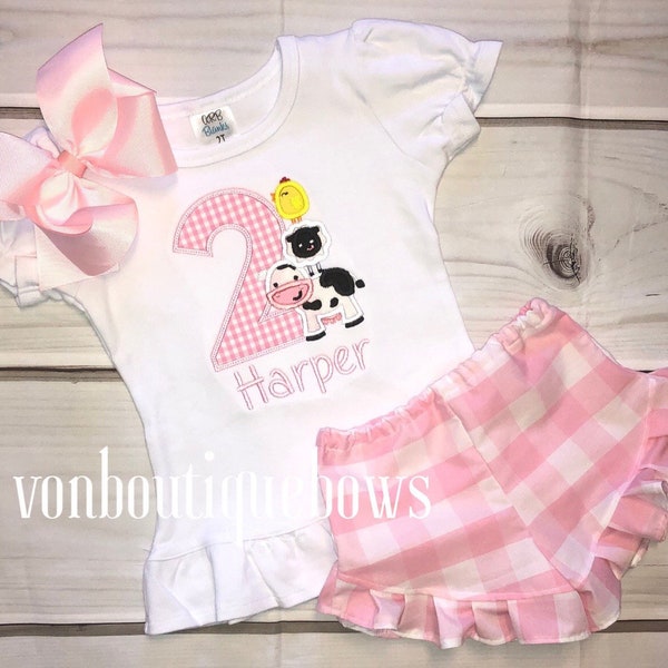 Barnyard Party Outfit - Etsy