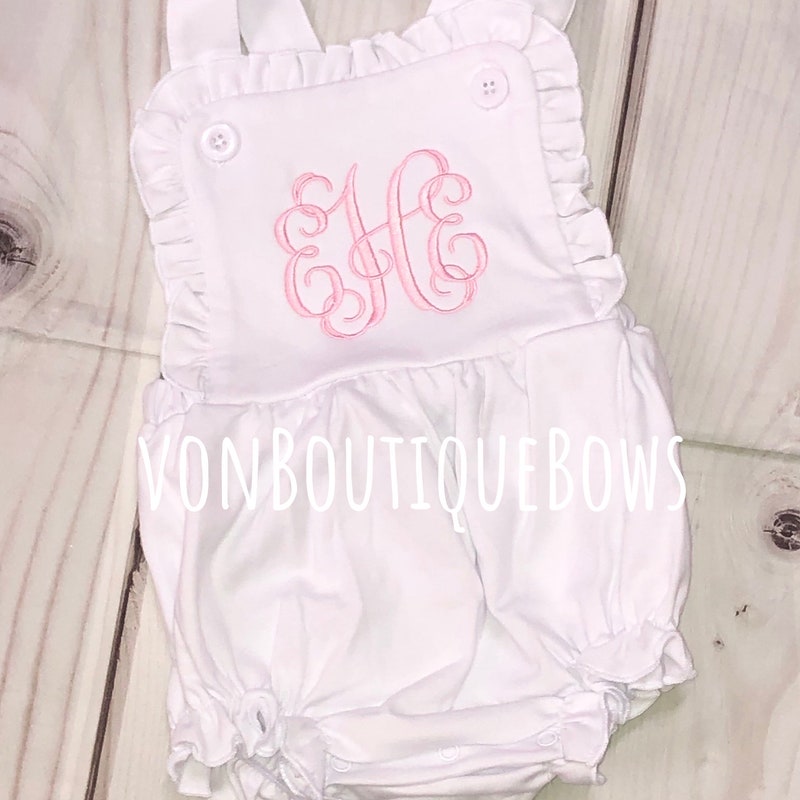 Baby Girl Ruffle Romper - Etsy