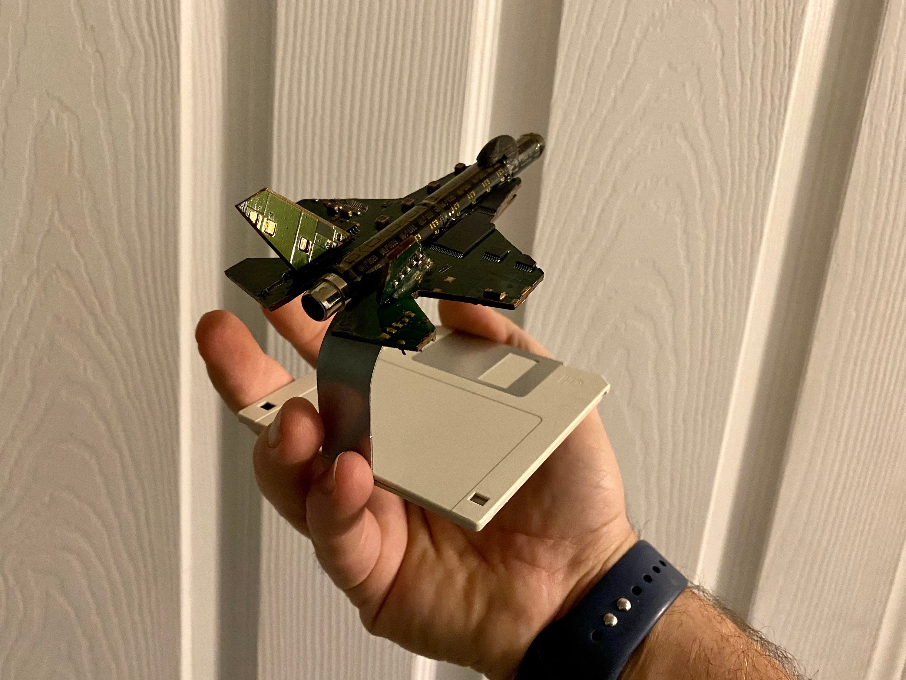 F35 Built From Upcycled Computer Parts - Etsy