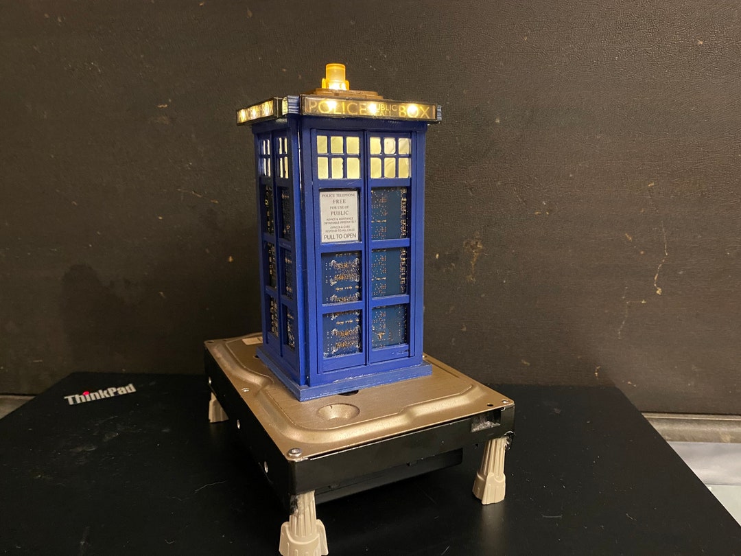 Tardis Built From RAM and HDD Parts - Etsy