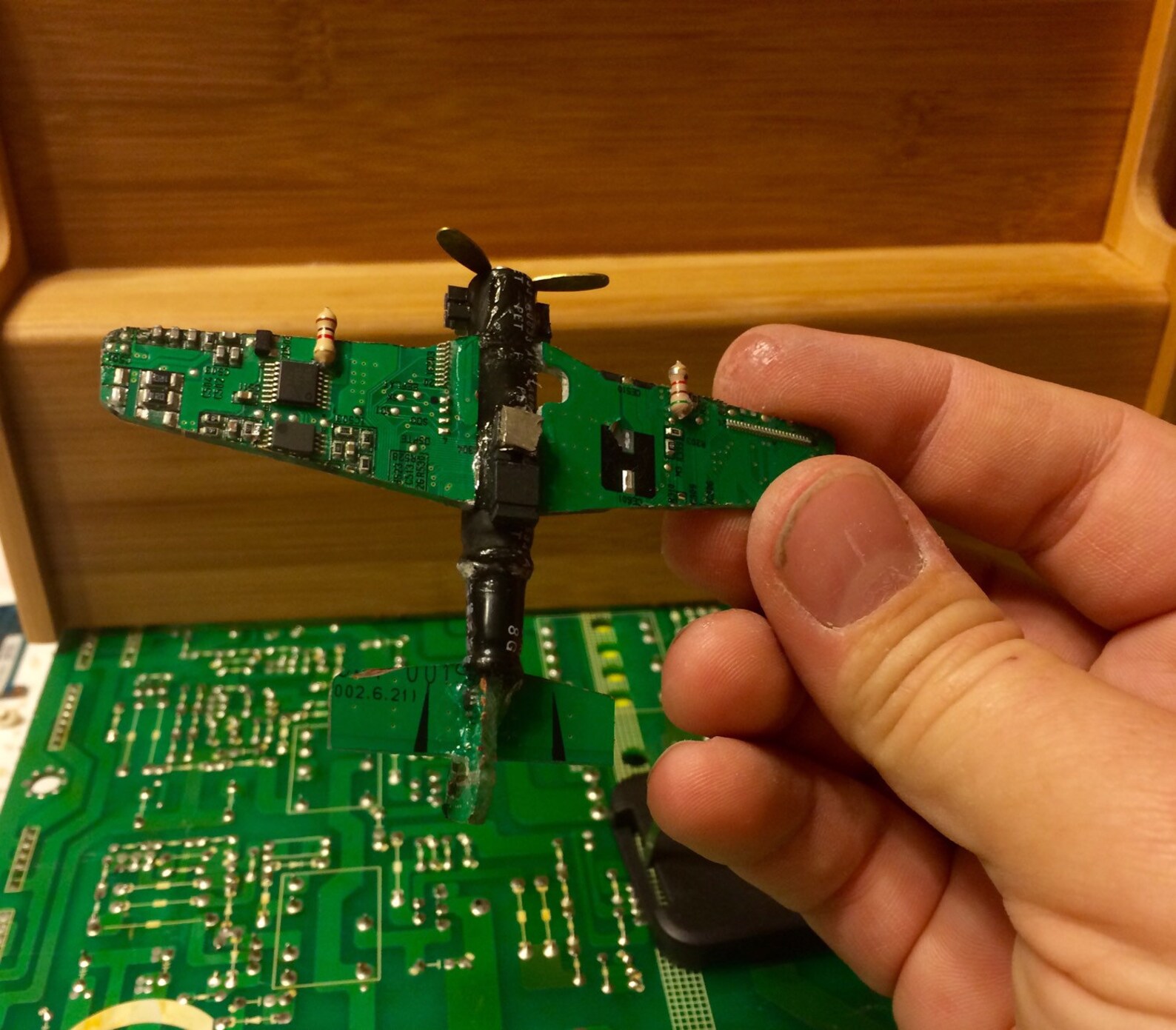 P-51 Mustang Vs. 2.1 Created From Upcycled Computer Parts - Etsy