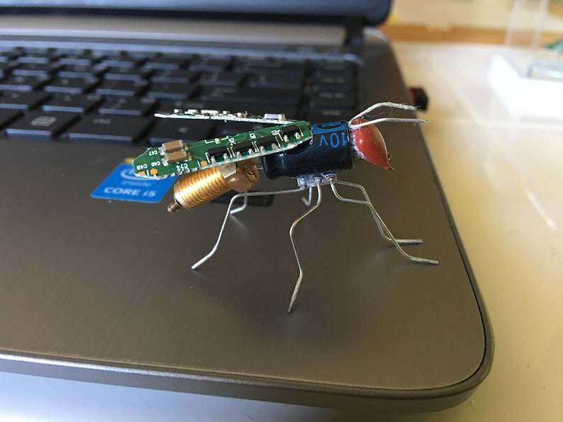 Vespula Vulgcapacitarus The Computer Wasp made to order | Etsy