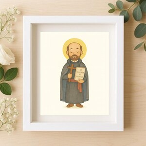 Saint Ignatius of Loyola (san Ignacio De Loyola) Art Print: Religious ...