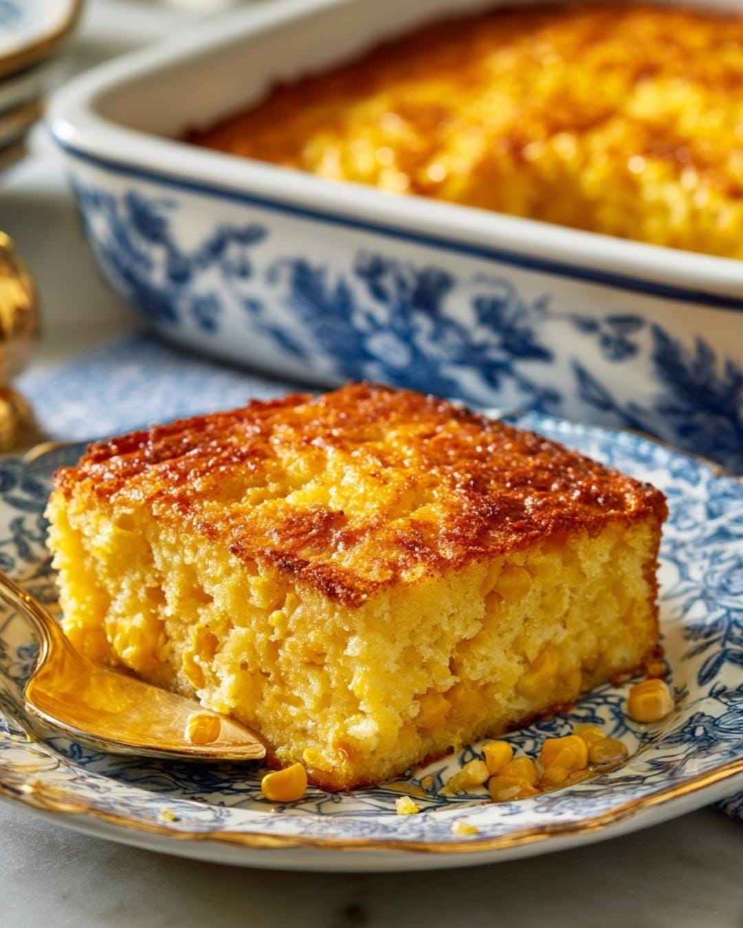 BEST RECIPE for Steakhouse-style Corn Pudding Recipe – Printable ...
