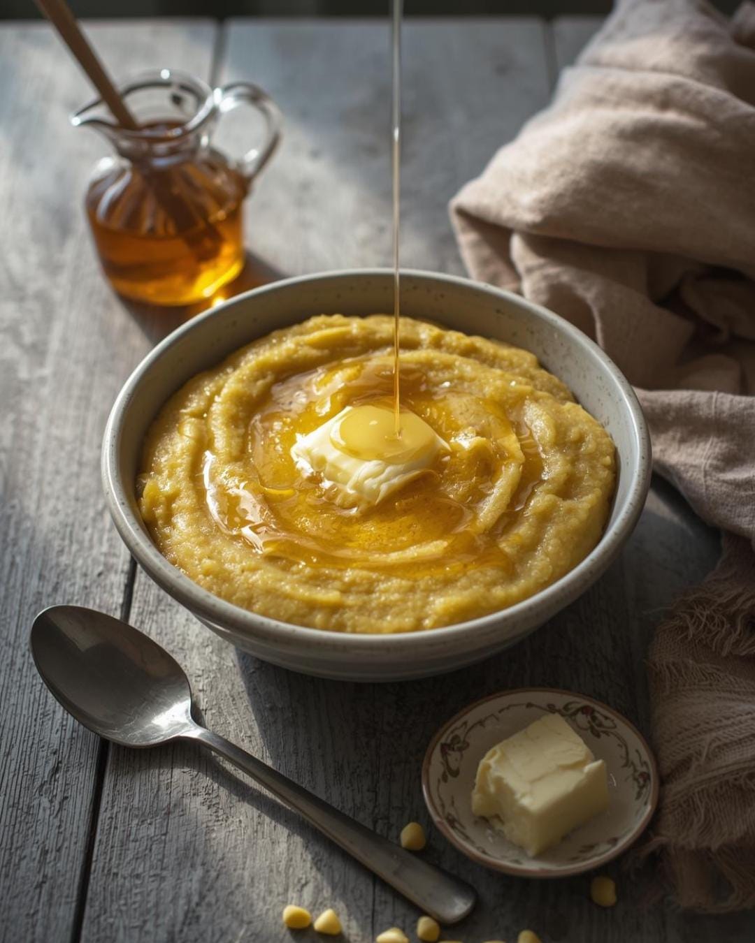 Homemade Cornmeal Mush Recipe – Classic Southern Breakfast Download. - Etsy