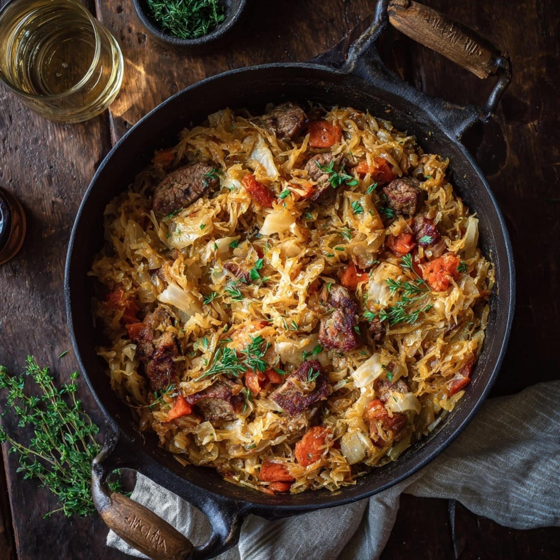 Polish Bigos Hunter’s Stew – Traditional Comfort Food – Instant ...
