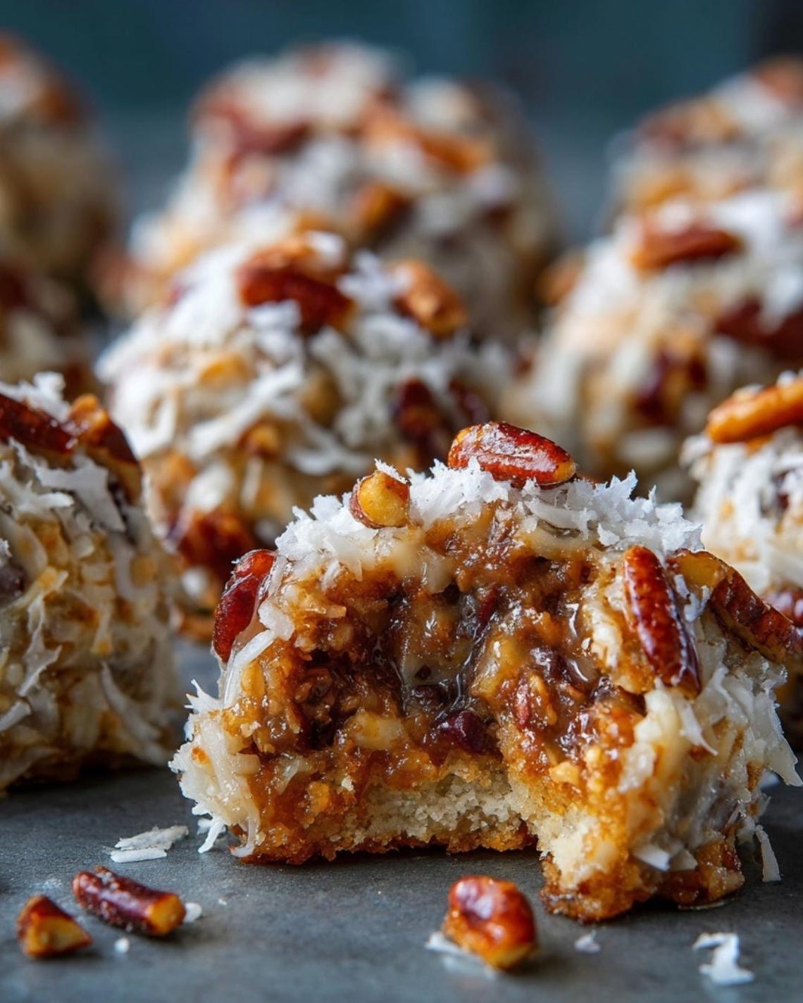 No Bake Coconut Pecan Praline Cookies Recipe PDF – Southern Dessert ...