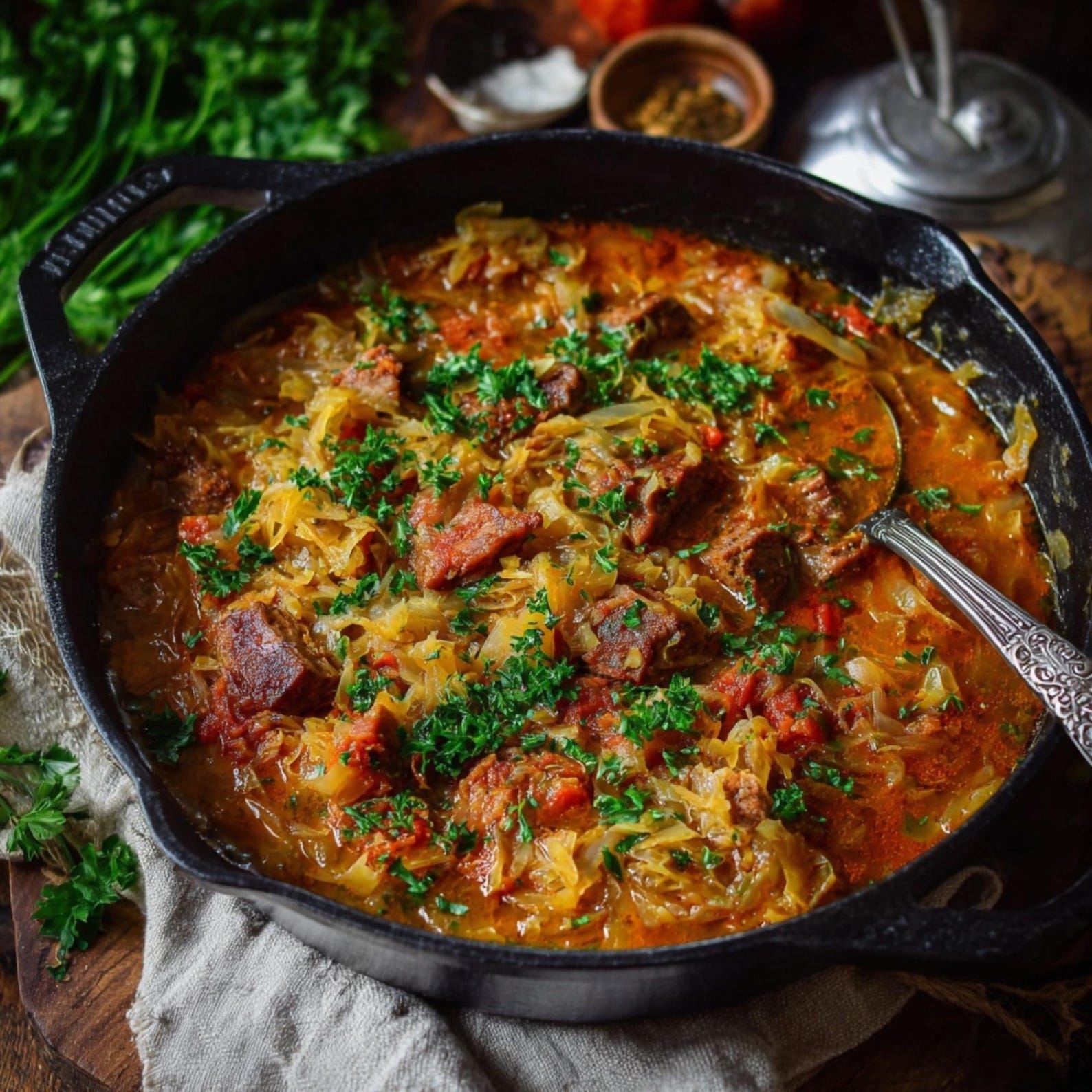 Polish Bigos Hunter’s Stew – Traditional Comfort Food – Instant ...