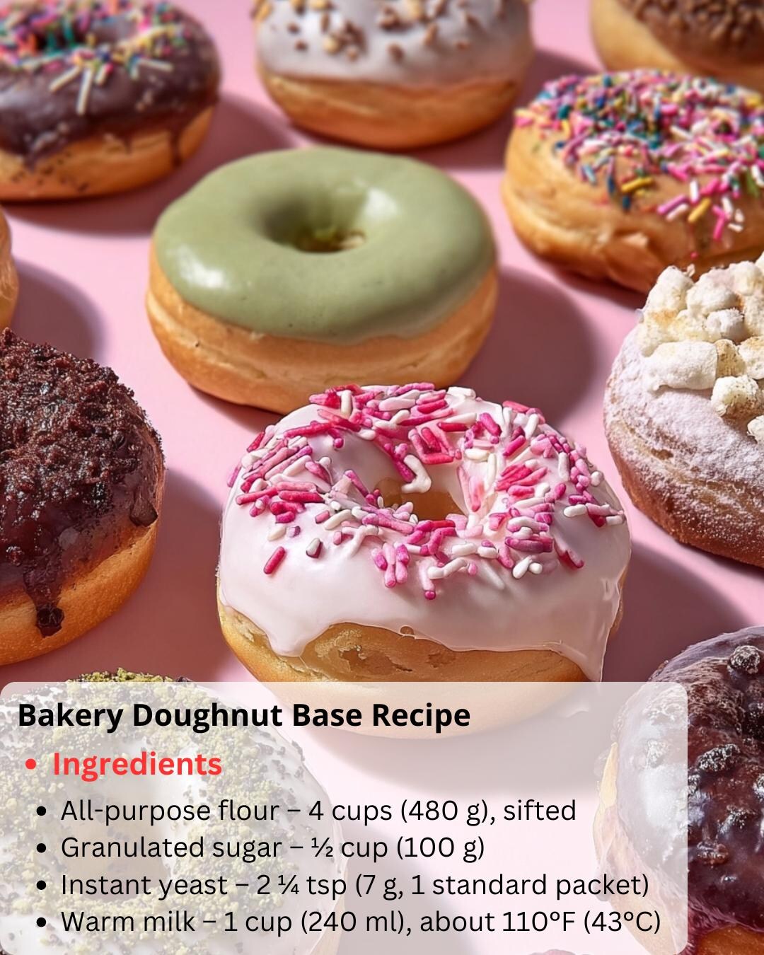 BEST RECIPE for Bakery Doughnut Recipe Book: Easy Homemade Doughnuts ...