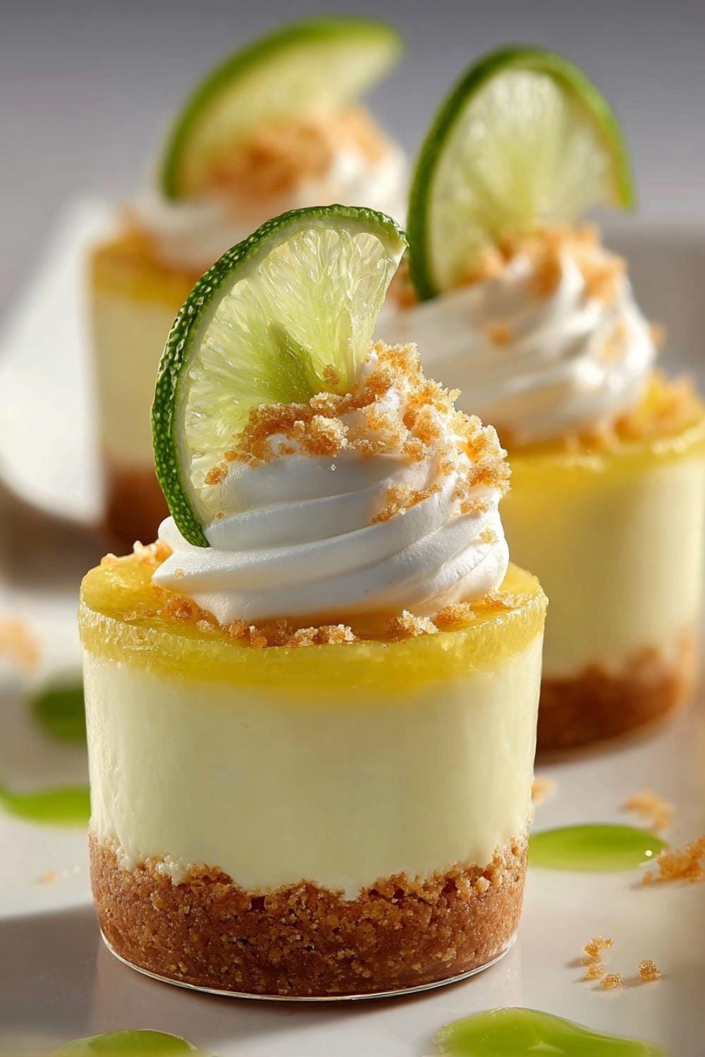 No-bake Key Lime Pie Recipe: Mini Dessert Cookbook Download. - Etsy