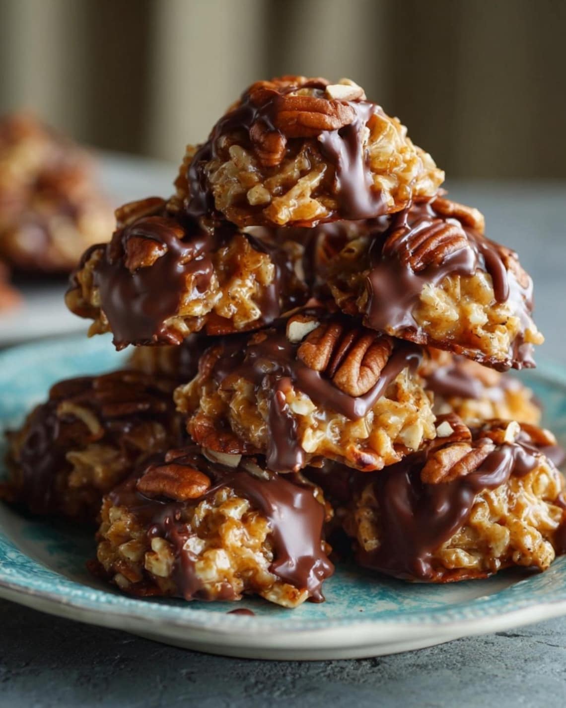 No Bake Coconut Pecan Praline Cookies Recipe PDF – Southern Dessert ...