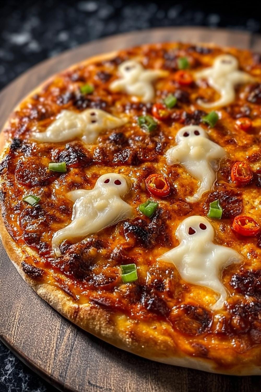 BEST RECIPE for Halloween Ghost Pizza Recipe: Fun Spooky Party Food ...