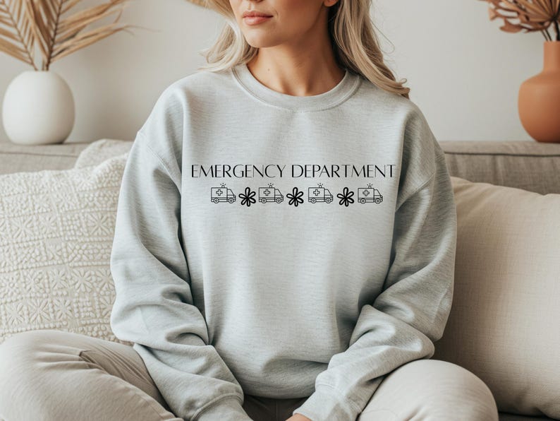 Emergency Department SVG and PNG | Ambulance & Floral Pattern | First ...