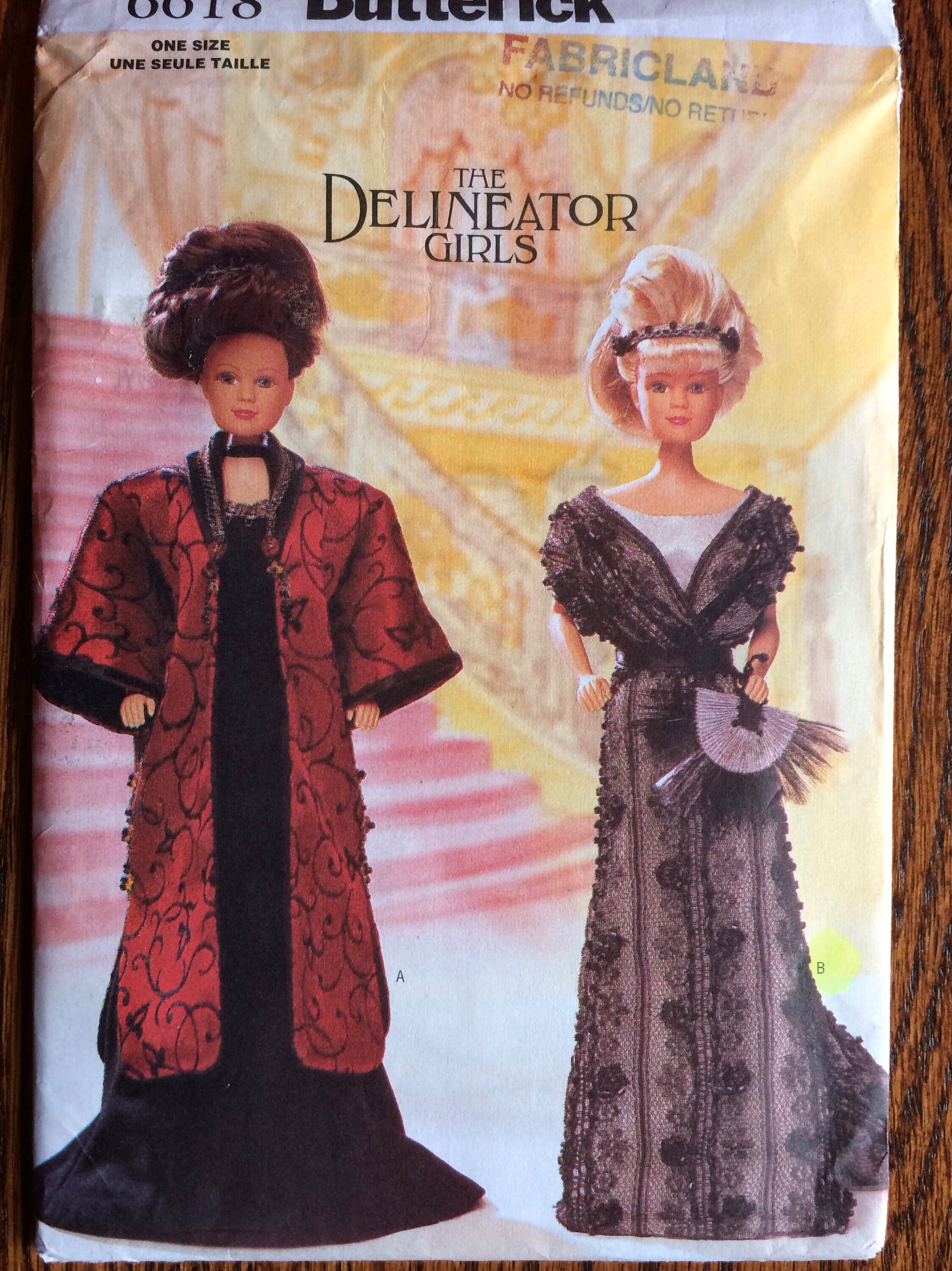 OOP Butterick 6618delineator Girls Circa 1908kimonoevening ...