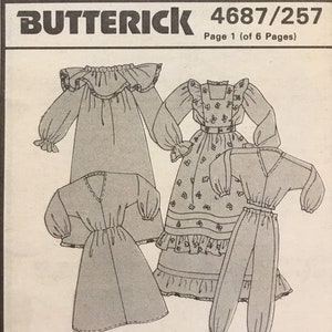 OOP Butterick 4687 Barbie 80s ~palazzo Wedding Gown and Veil~tutu~cheer ...