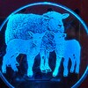 Personalized Baby Night Light, Custom Kids Night Light, Cute Animal ...