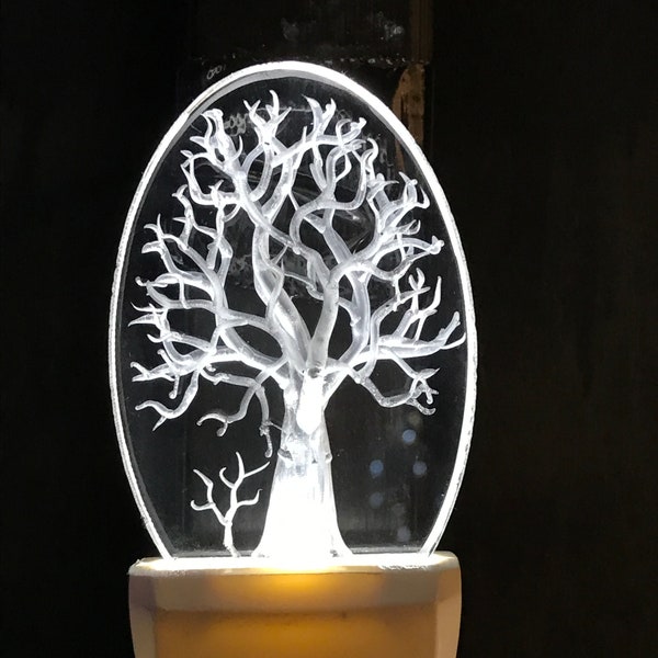 Tree Night Light - Etsy