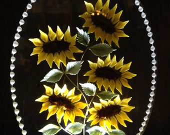 Carved sunflower | Etsy