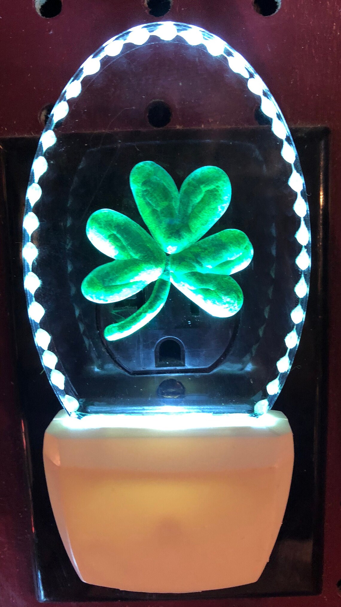 Shamrock Nightlight - Etsy