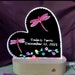 Custom Dragonfly Cake Topper,a Beautiful Peice of Art Engraved by Hand ...