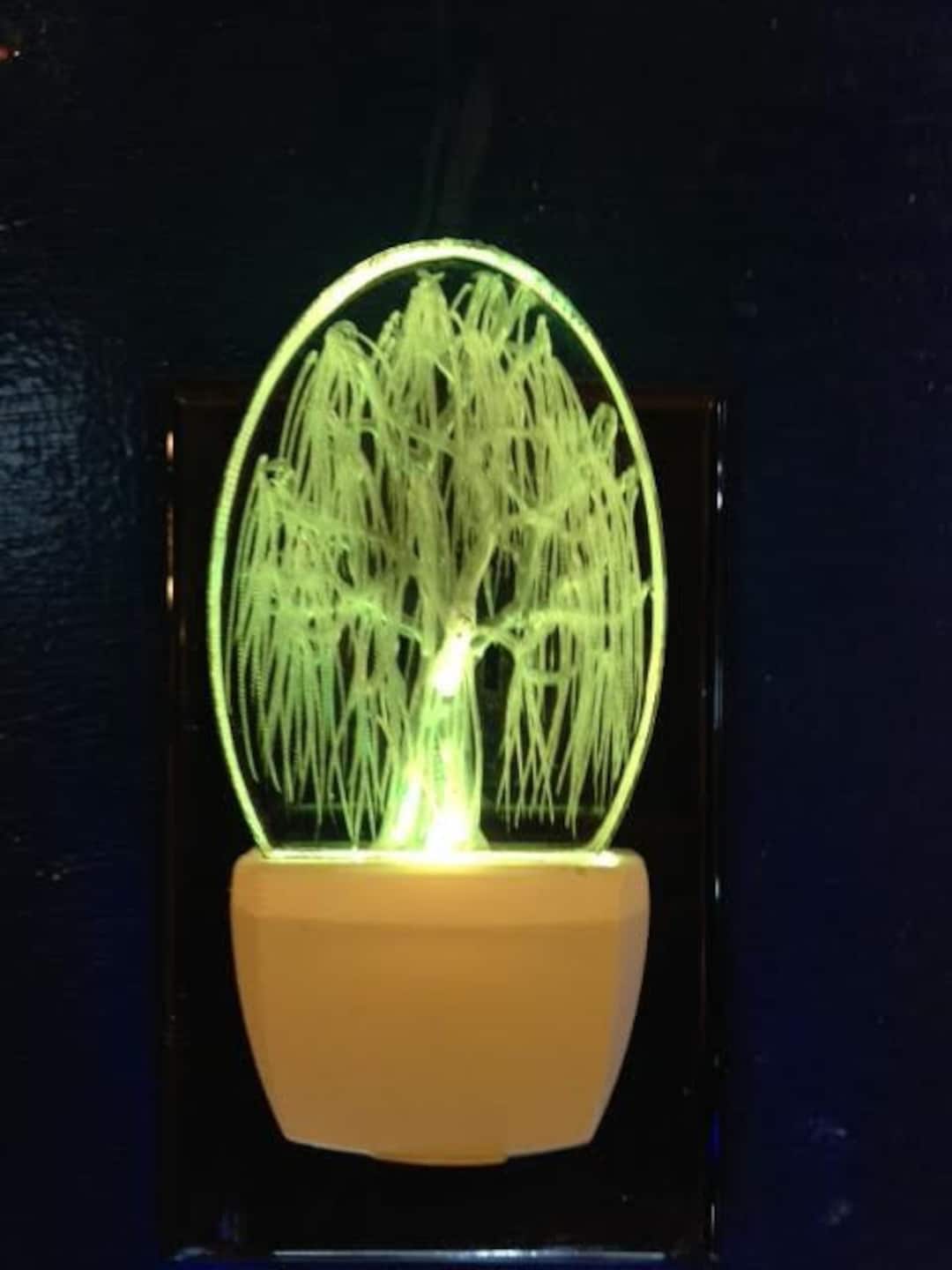 Willow Tree Night Light 8 Light Color Options Family Wedding Nature ...