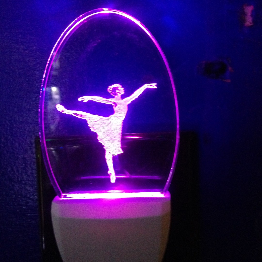 Ballerina Night Light - Etsy