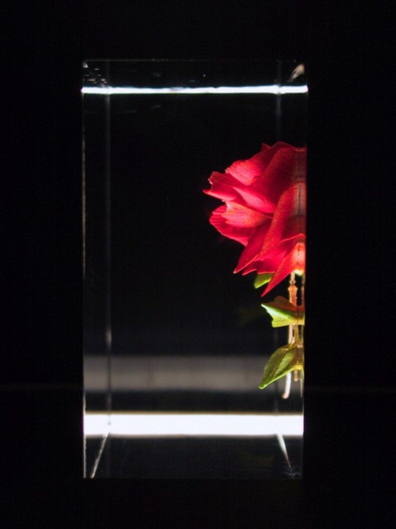 Wedding Gift or Cake Topper Roses Keepsake Hand Carved Personalized ...